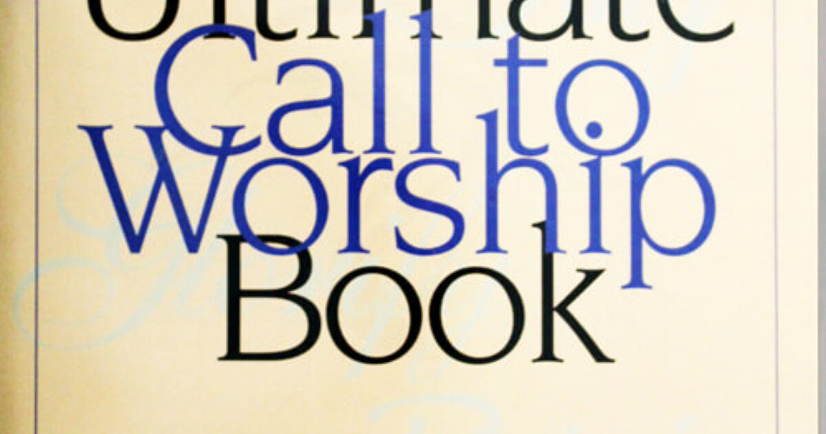 Prism Music | Ultimate Call To Worship Book